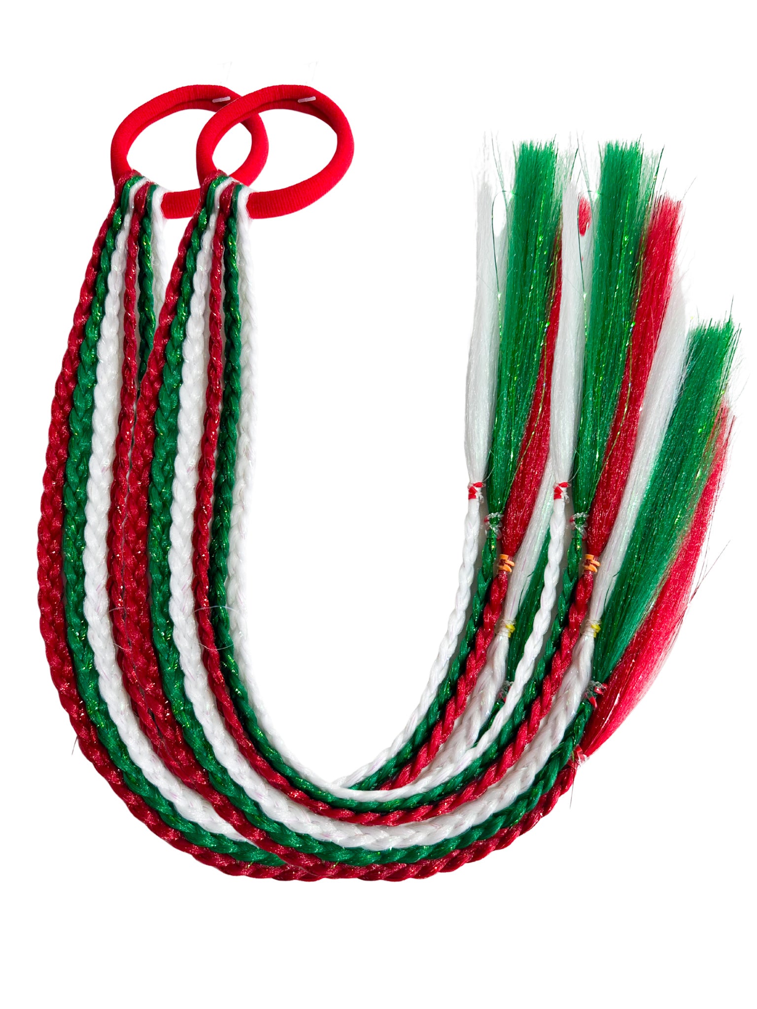 Candy Cane Pre-Braided MIDIS 45cm – braidinstyle